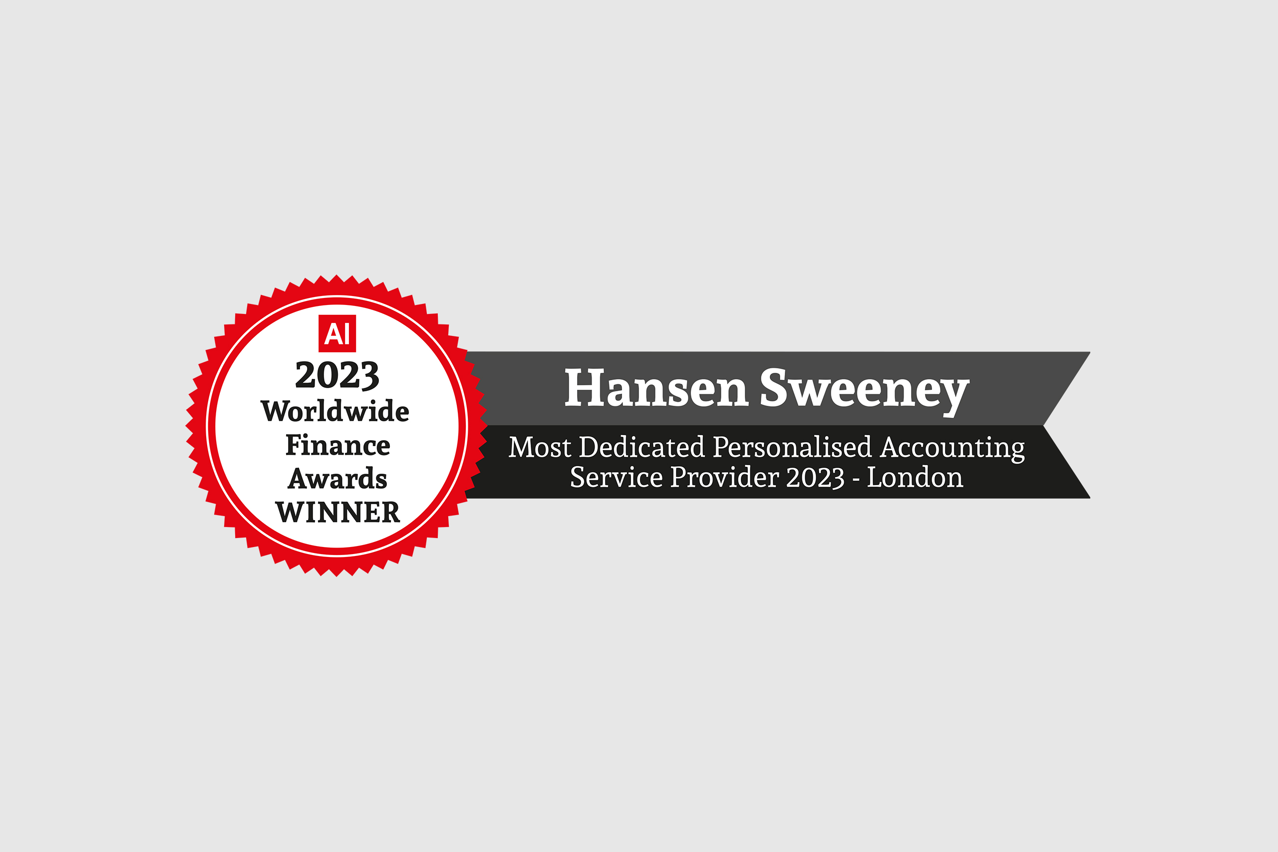 Most Dedicated Personalised Accounting Service Provider 2023 - Hansen ...